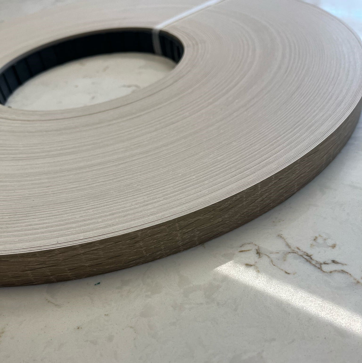 Cambrian Oak PVC Edging 22 x 1mm x 150mts — fearons.ie
