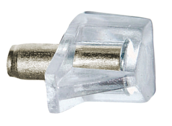 Transparent shelf stud (50 Per Bag) — fearons.ie